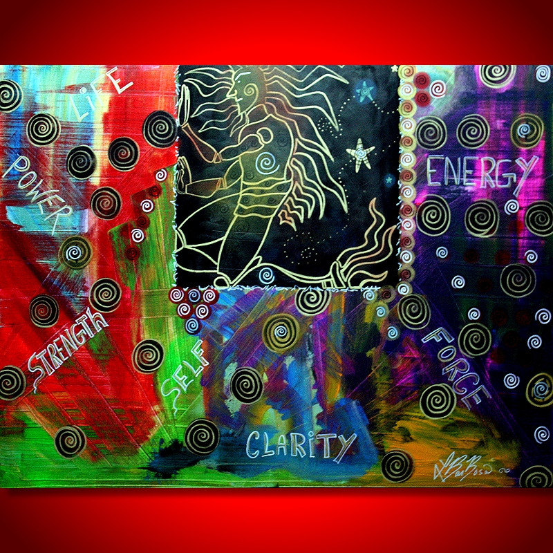 The Sun - Mixed Media, in Celestial Themes