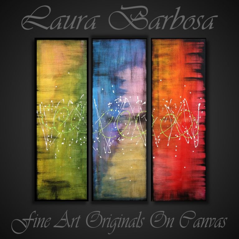 Be Cool - Acrylics On Canvas, in Diptychs & Triptychs